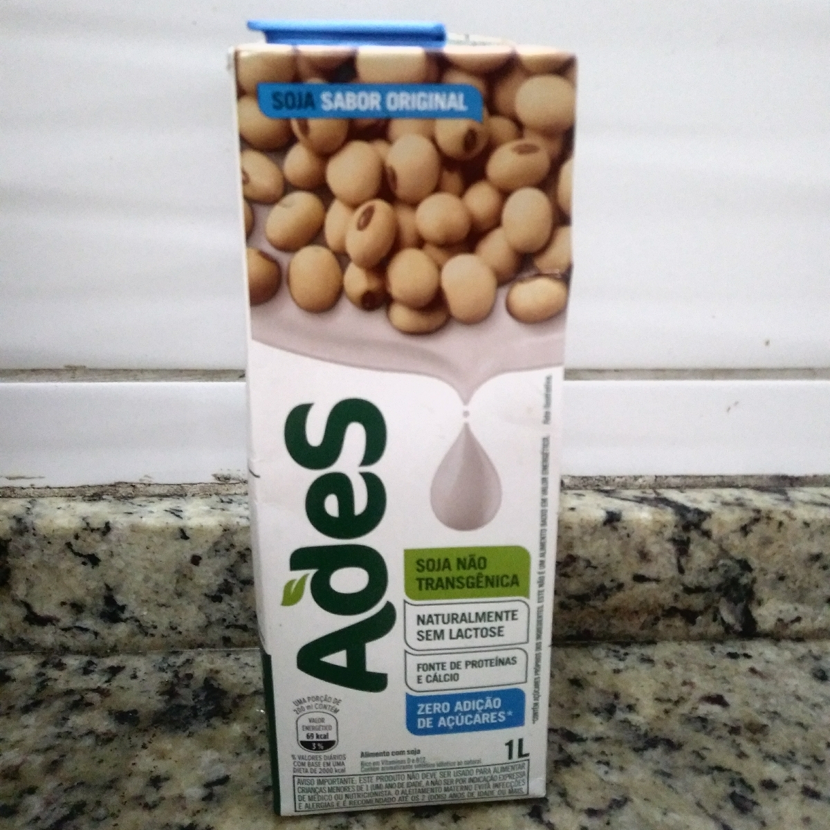 Leite de soja sem açúcar from Ades - Vegan Product Reviews & Ratings ...