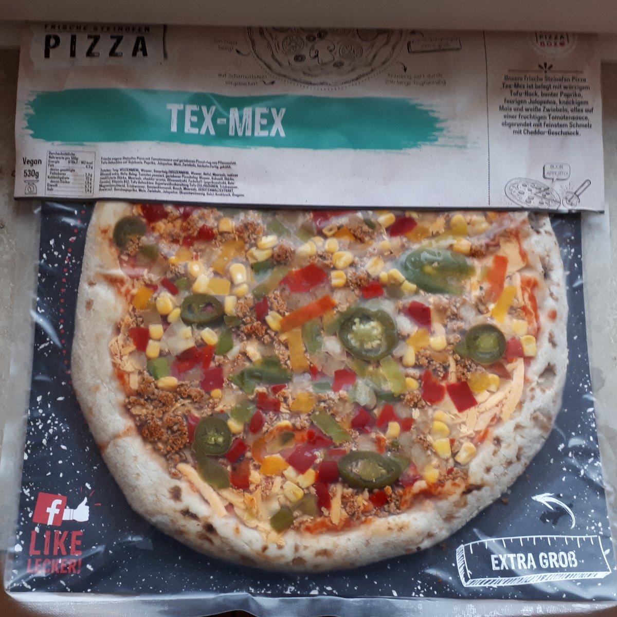 Pizza Tex-Mex from Vegan Pizza Box - Vegan Product Reviews & Ratings ...