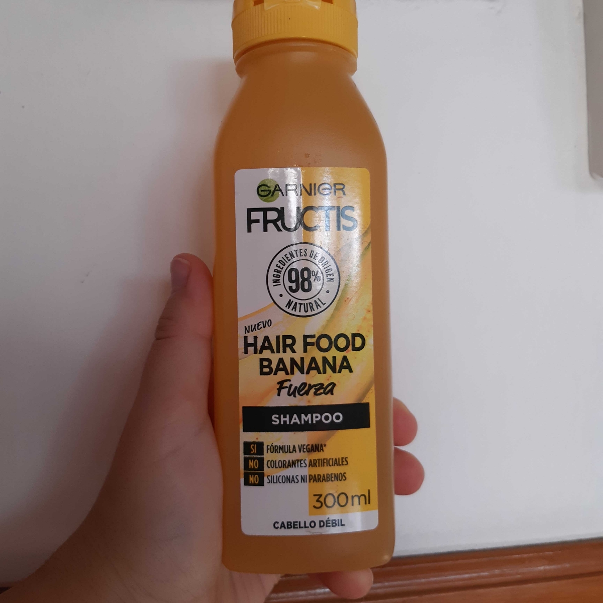 Fructis Shampoo Hair Food Banana from Garnier - Vegan Product Reviews ...