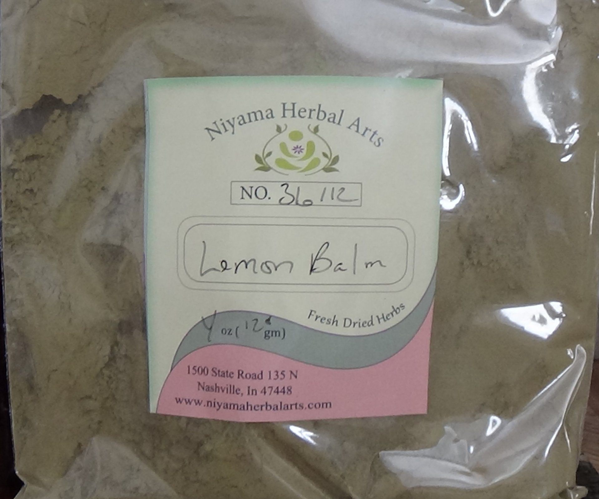 Lemon Balm Powder from Niyama Herbal Arts - Vegan Product Reviews ...