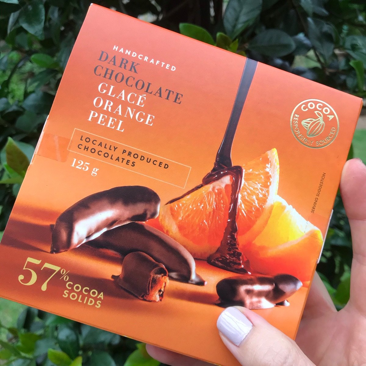 Dark Chocolate Glacé Orange Peel from Woolworths - Vegan Product ...