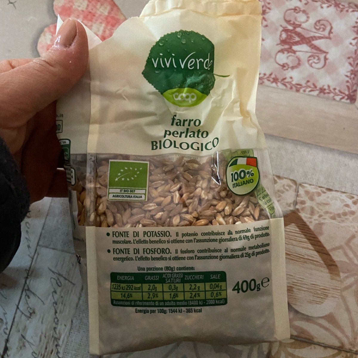 Farro perlato Biologico from Vivi Verde Coop - Vegan Product Reviews ...