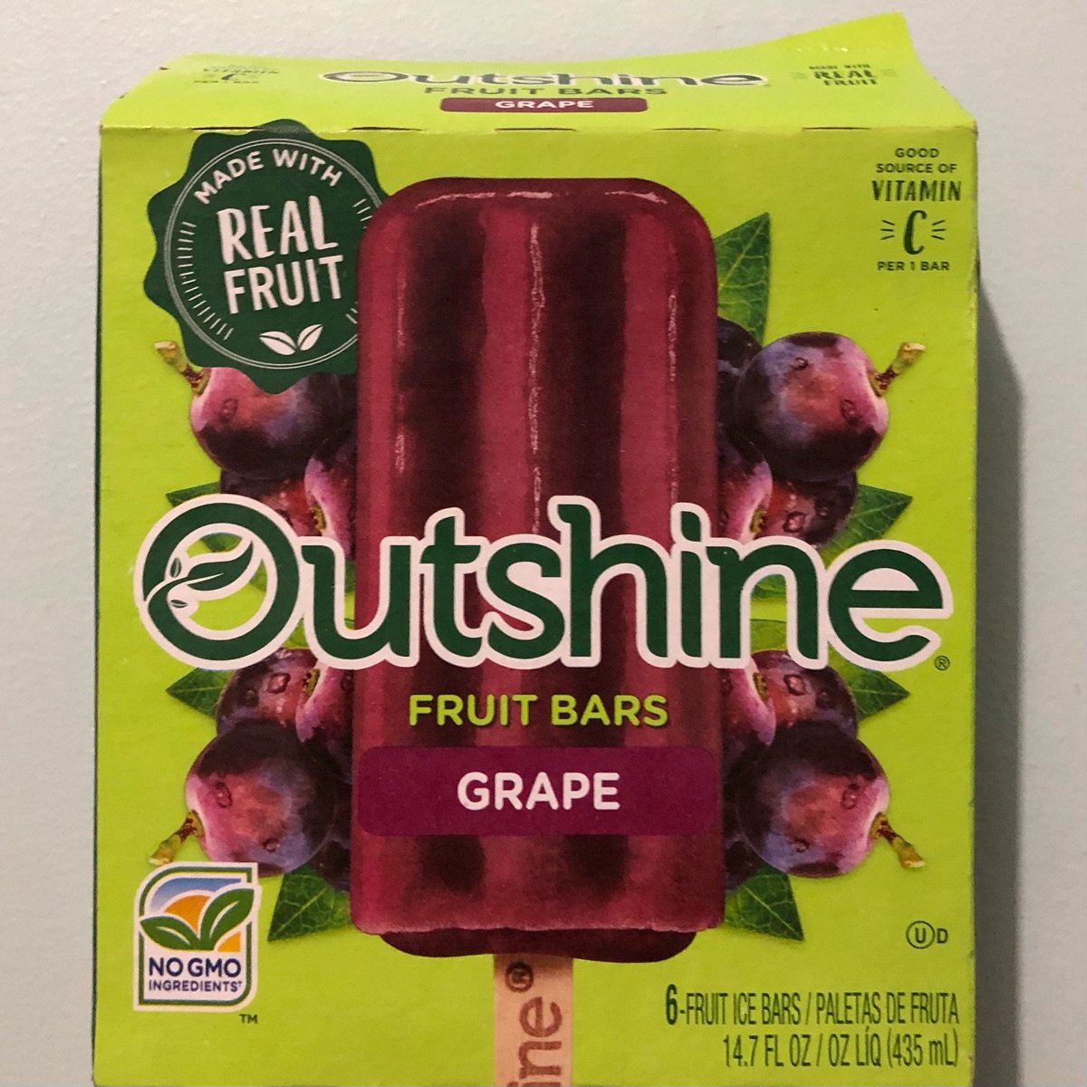 Grape fruit bars from Outshine - Vegan Product Reviews & Ratings | abillion