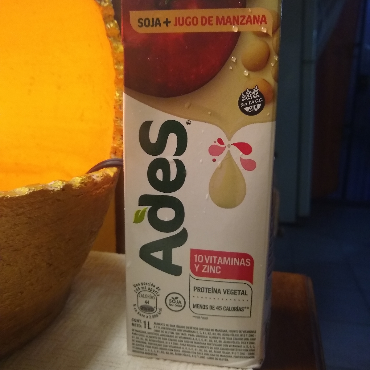 Leche de Soja sabor Manzana from Ades - Vegan Product Reviews & Ratings ...
