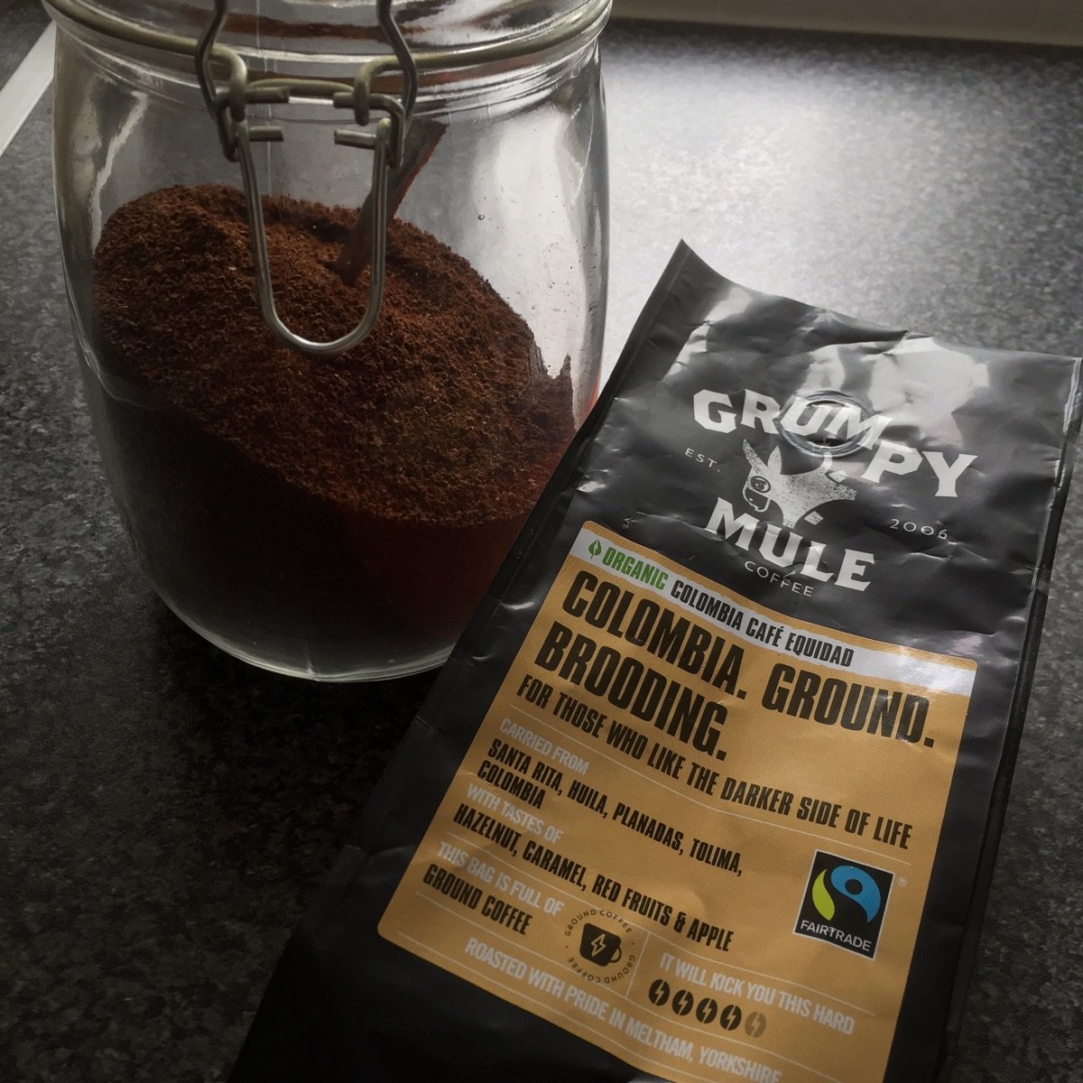 Columbian Coffee from Grumpy mule - Vegan Product Reviews & Ratings ...