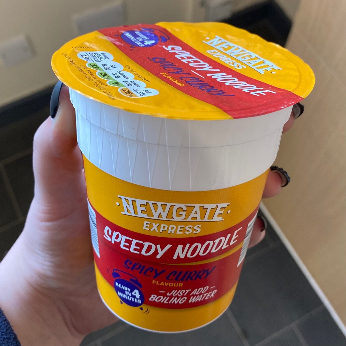 Speedy Noodle - Spicy Curry from Newgate - Vegan Product Reviews ...