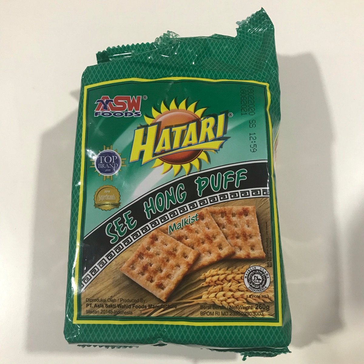 See Hong Puff from Asw foods - Vegan Product Reviews & Ratings | abillion