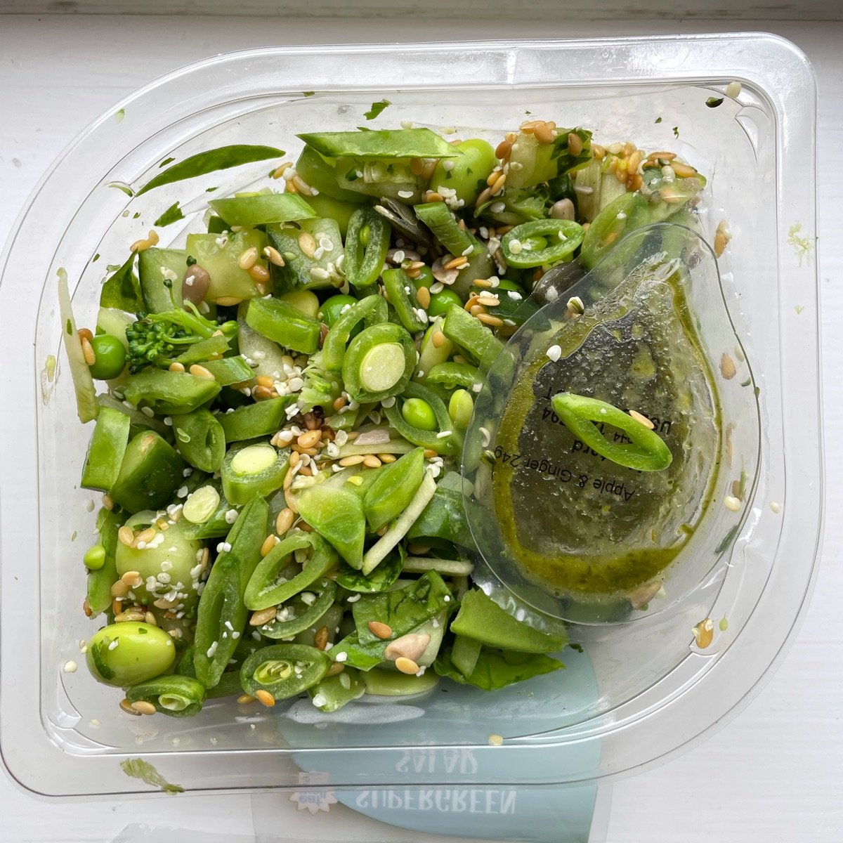 Supergreen salad from Marks & Spencer Food (M&S) - Vegan Product ...