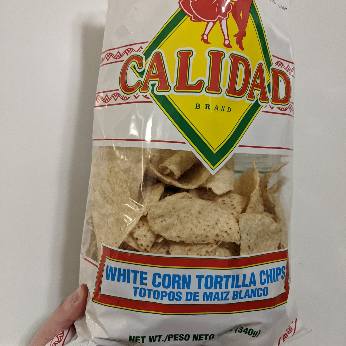 White Corn Tortilla Chips from Calidad - Vegan Product Reviews ...