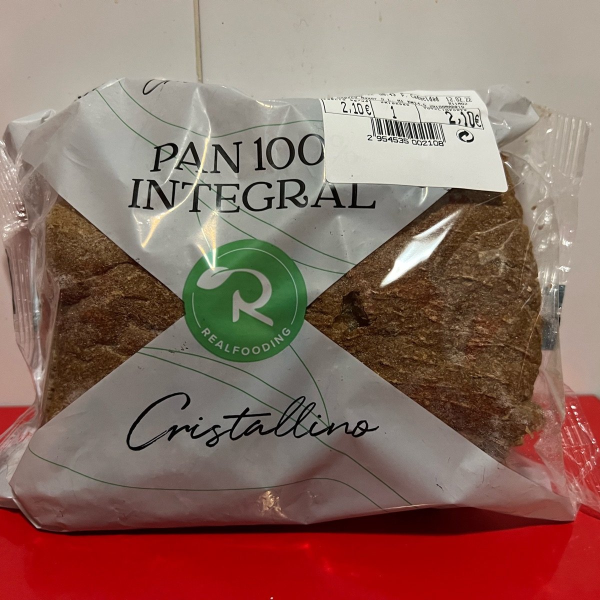 Pan 100% Integral from Realfooding - Vegan Product Reviews & Ratings ...