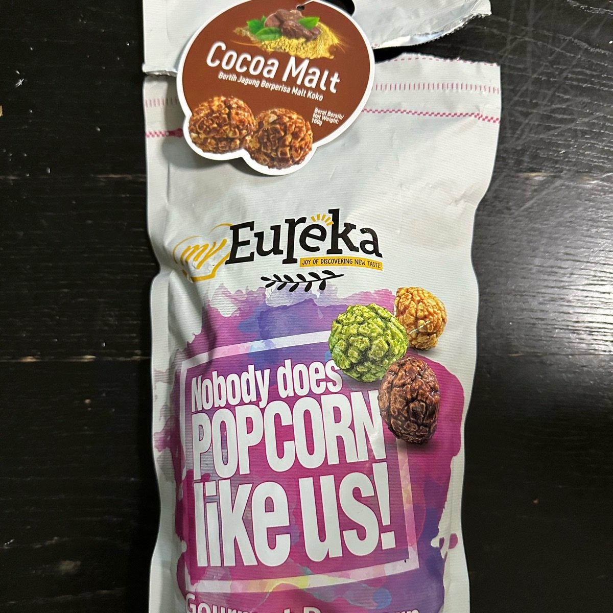 Gourmet Popcorn Cocoa Malt from Eureka - Vegan Product Reviews ...