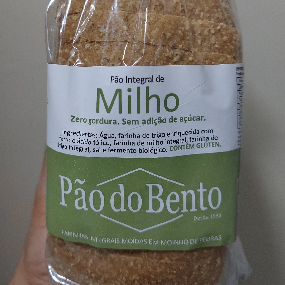 Pão Integral de Milho from Pão do Bento - Vegan Product Reviews ...