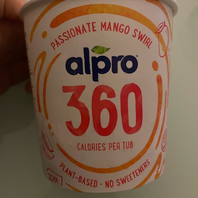 360 Passionate Mango Swirl at Alpro - Review by @annastefani | abillion