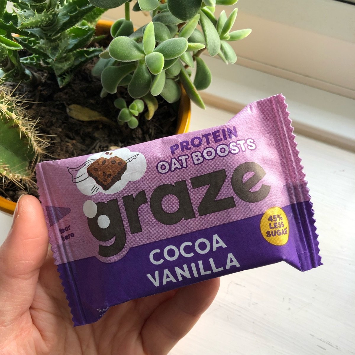 graze Cocoa vanilla protein oat bar Reviews | abillion