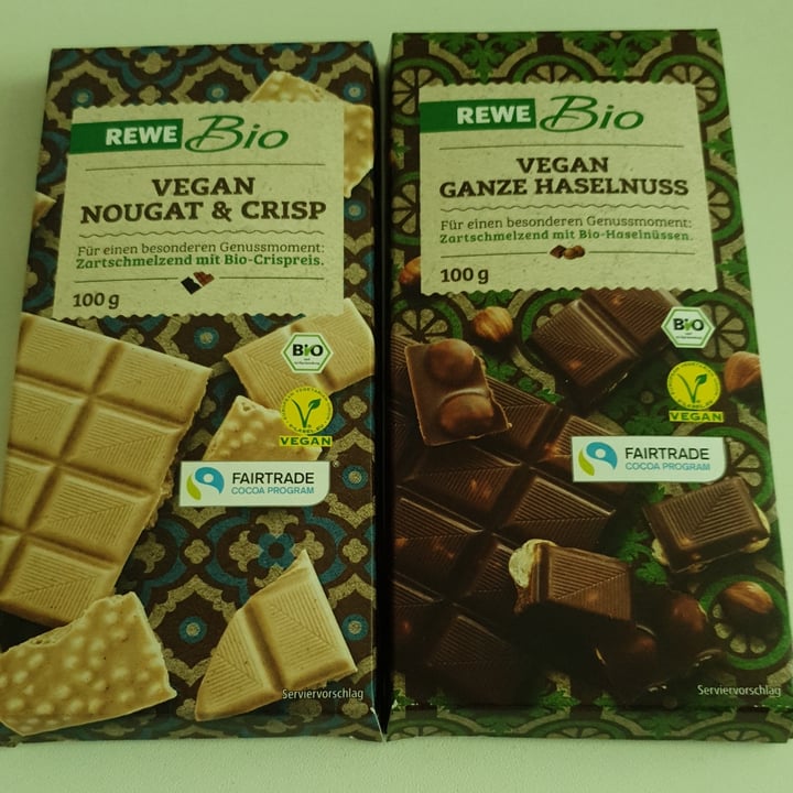 Rewe Bio Vegan Nougat & Crisp Review | abillion