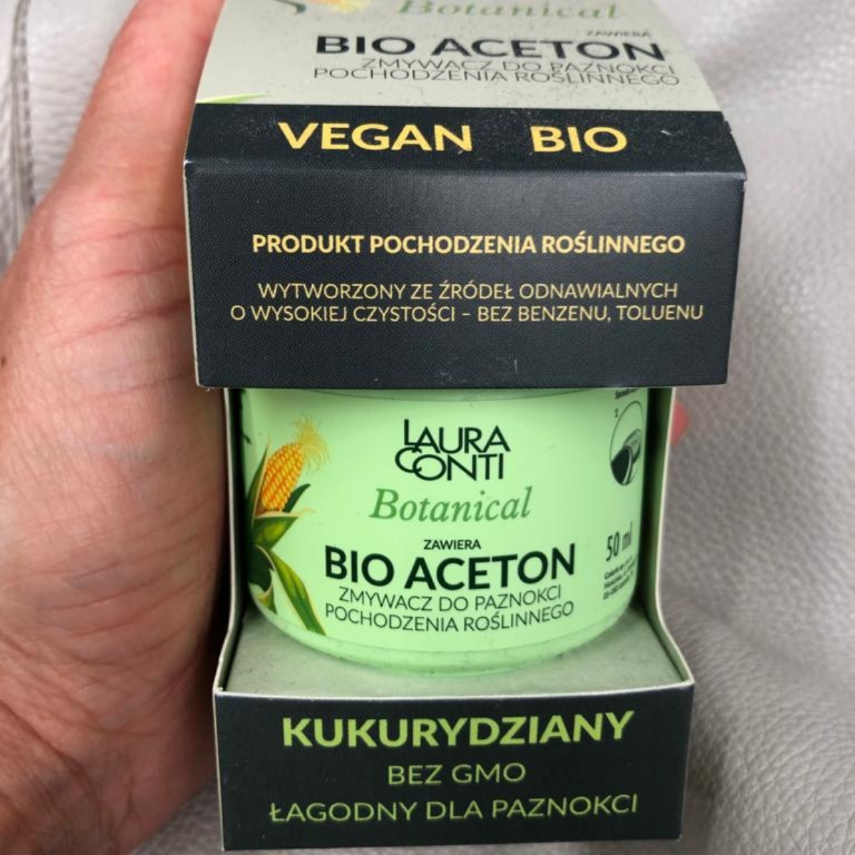 Bio Acetone nail polish remover from Laura Conti - Vegan Product ...