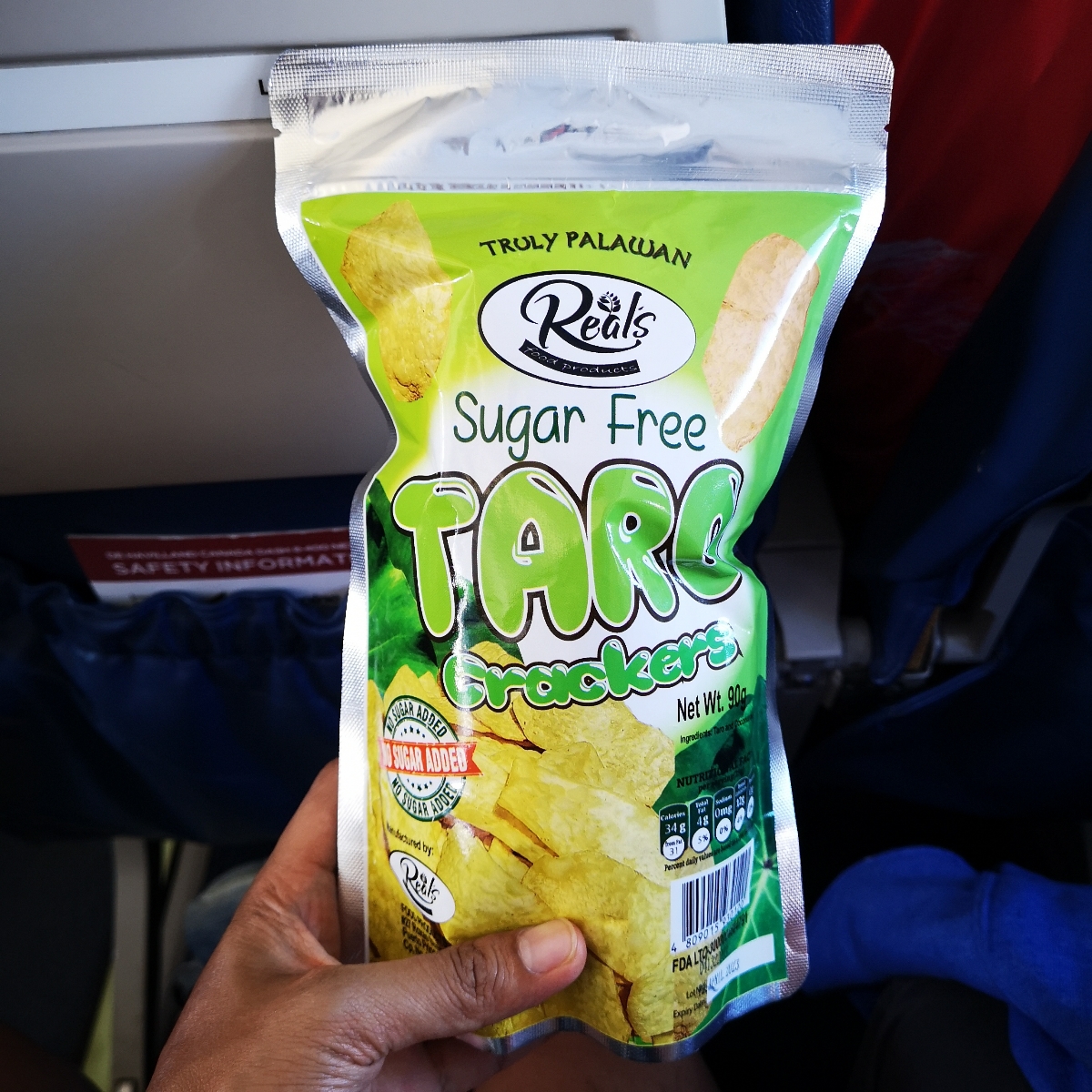 Sugar Free Taro Crackers from Reals Food Products - Vegan Product ...