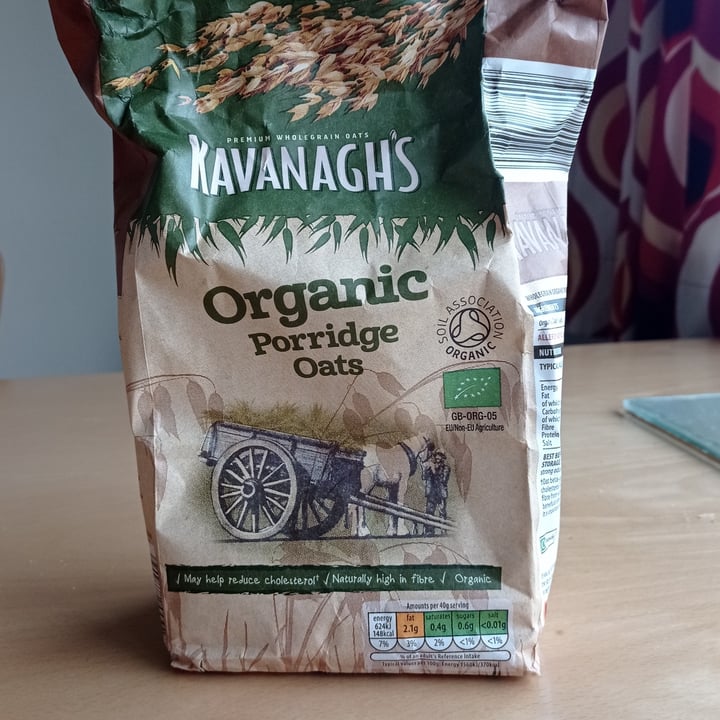 Kavanagh’s Organic porridge oats Review | abillion