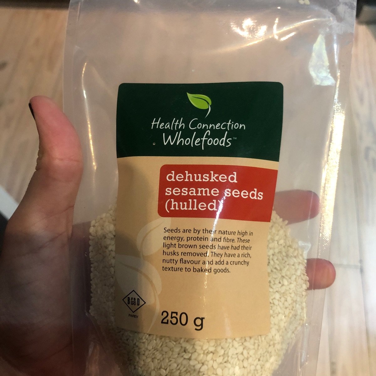 Dehusked sesame seeds from Health Connection Wholefoods - Vegan Product ...