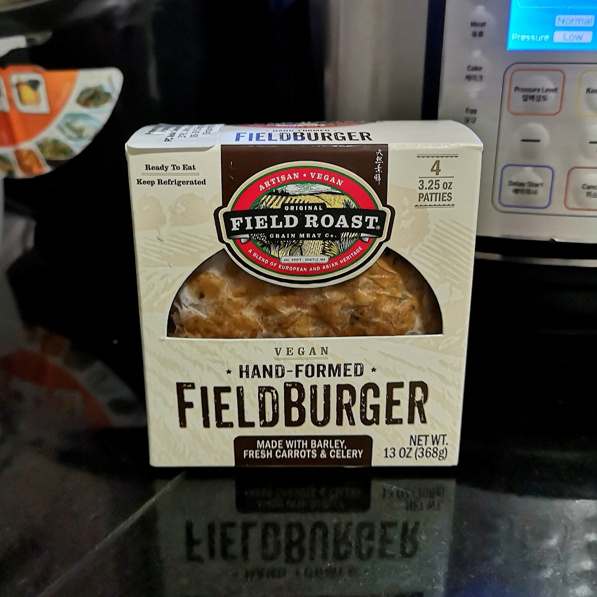 Hand-Formed Fieldburger from Field Roast - Vegan Product Reviews ...