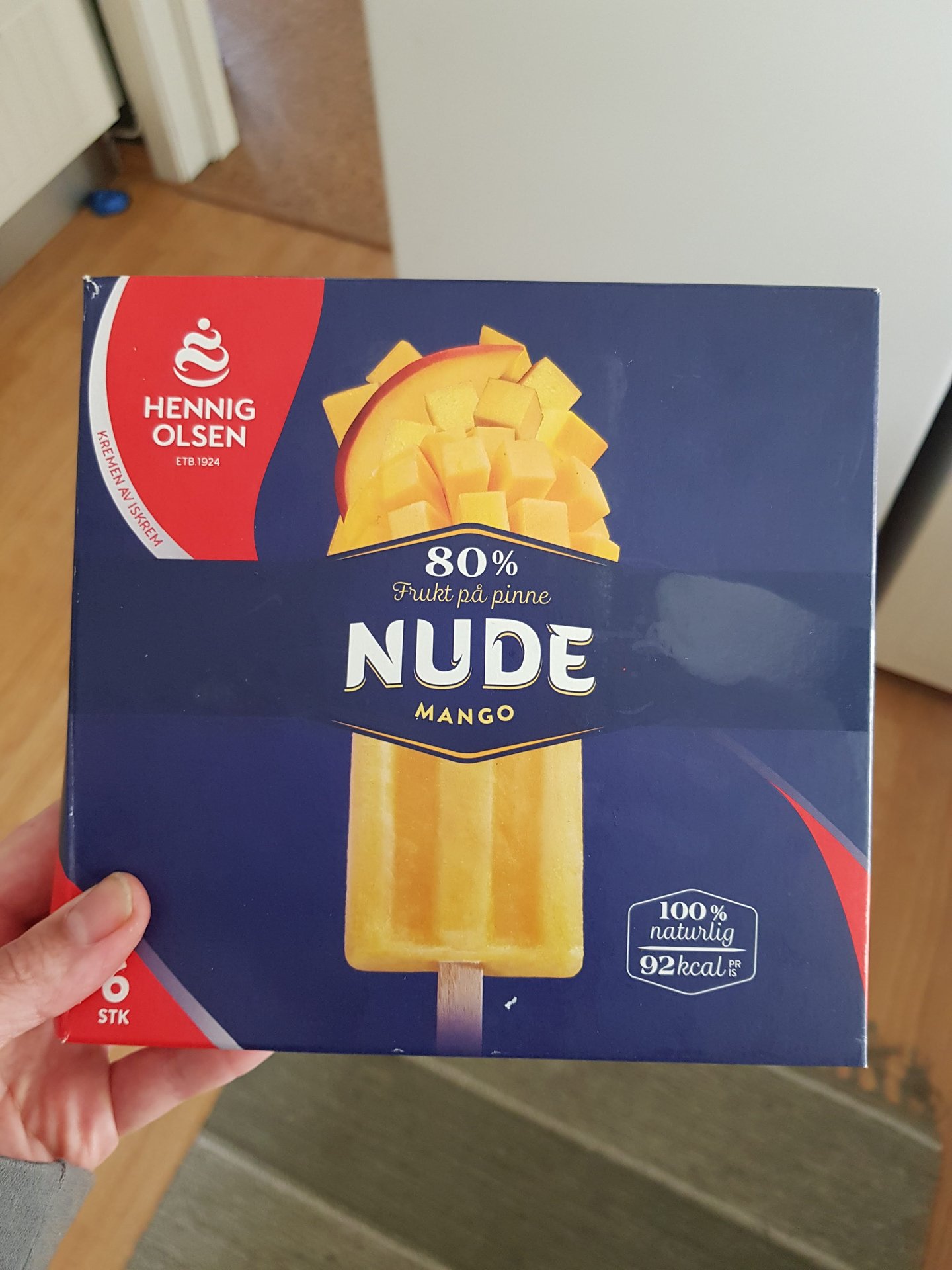 Nude Mango på pinne from Hennig Olsen - Vegan Product Reviews & Ratings ...