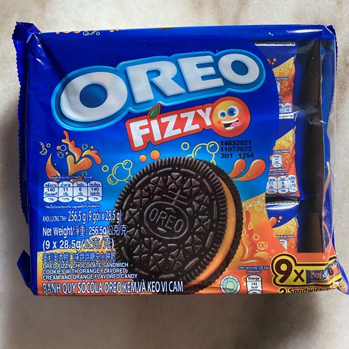 OREO FIZZY from Mondelēz International - Vegan Product Reviews & Ratings | abillion