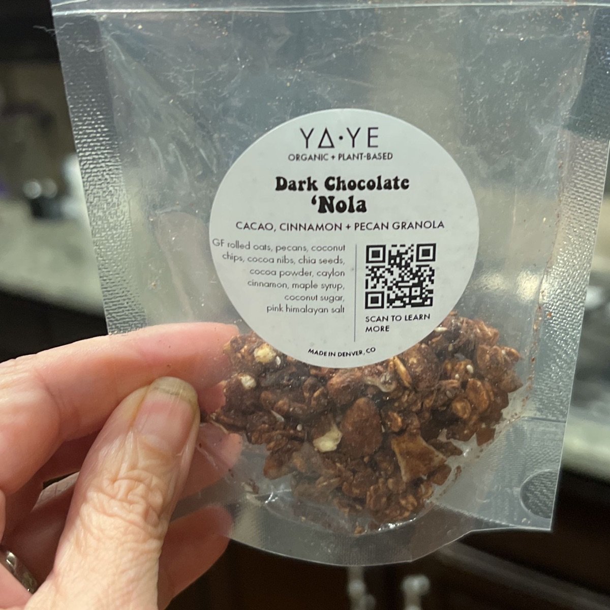 Dark Chocolate ‘nola from Ya-ye - Vegan Product Reviews & Ratings ...