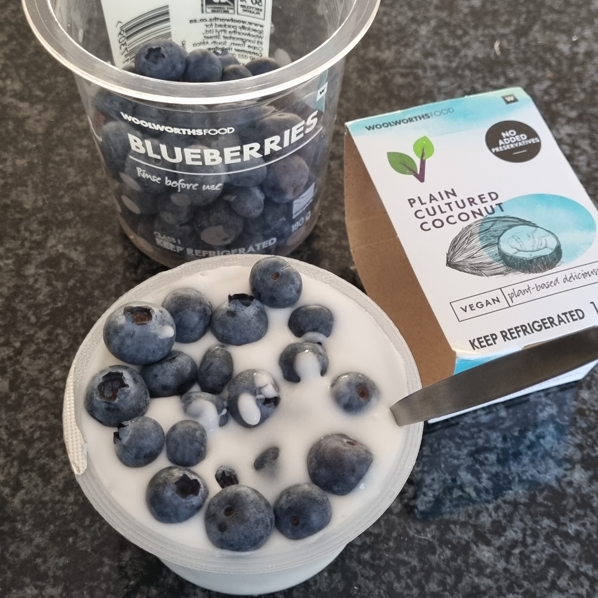 Plain Cultured Coconut from Woolworths Food - Vegan Product Reviews ...