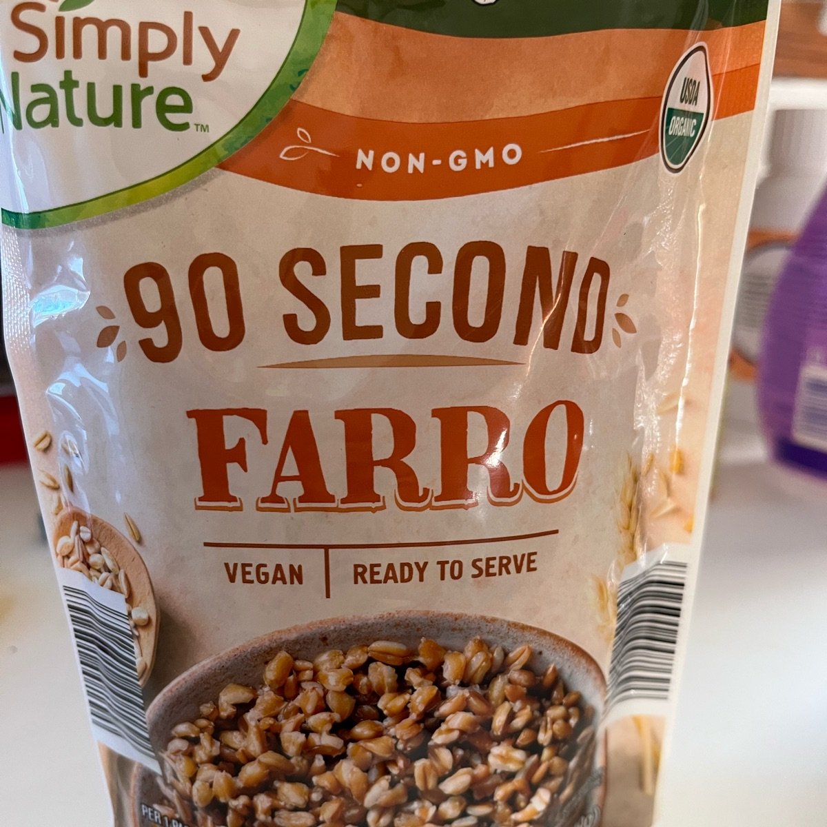 90 second farro from Simply Nature - Vegan Product Reviews & Ratings ...