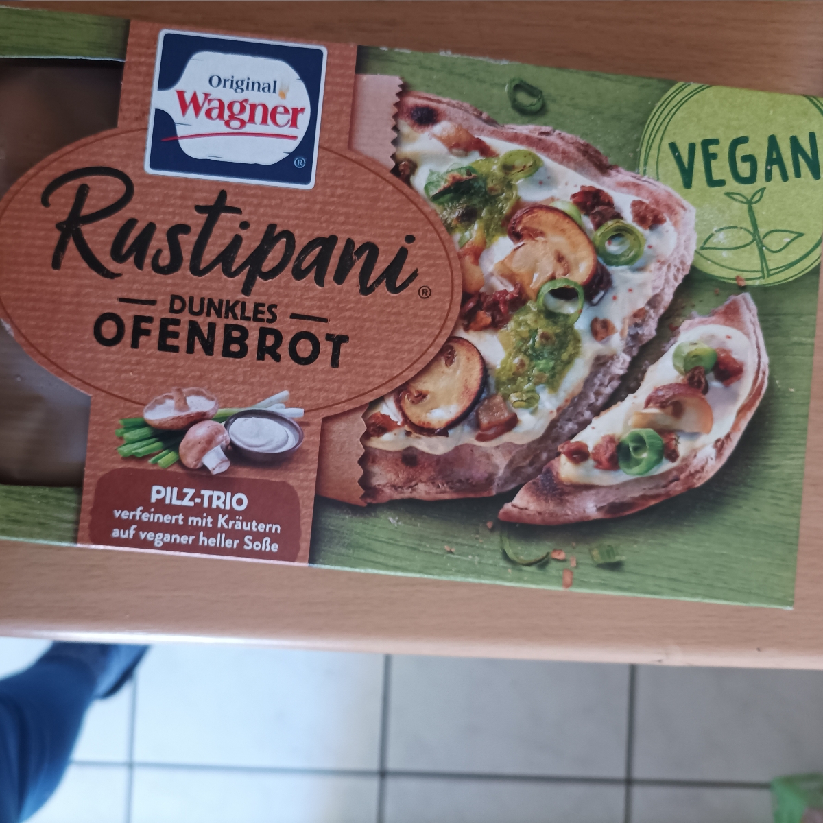 Rustipani Dunkles Ofenbrot Pilz trio from original wagner - Vegan ...
