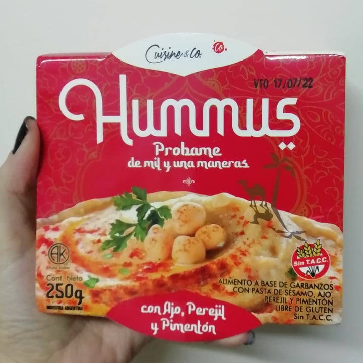 Cuisine & Co Hummus Con Ajo, Perejil Y Pimentón Review | abillion