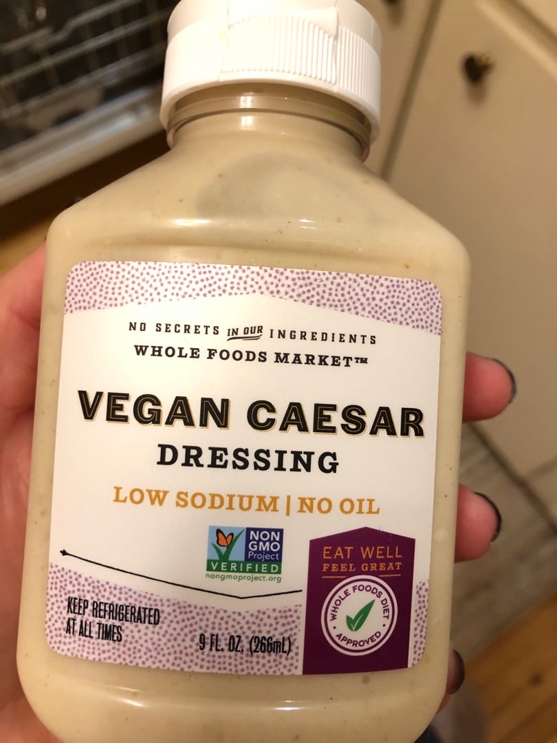Vegan Caesar Dressing - Low Sodium - No Oil from Whole Foods Market ...