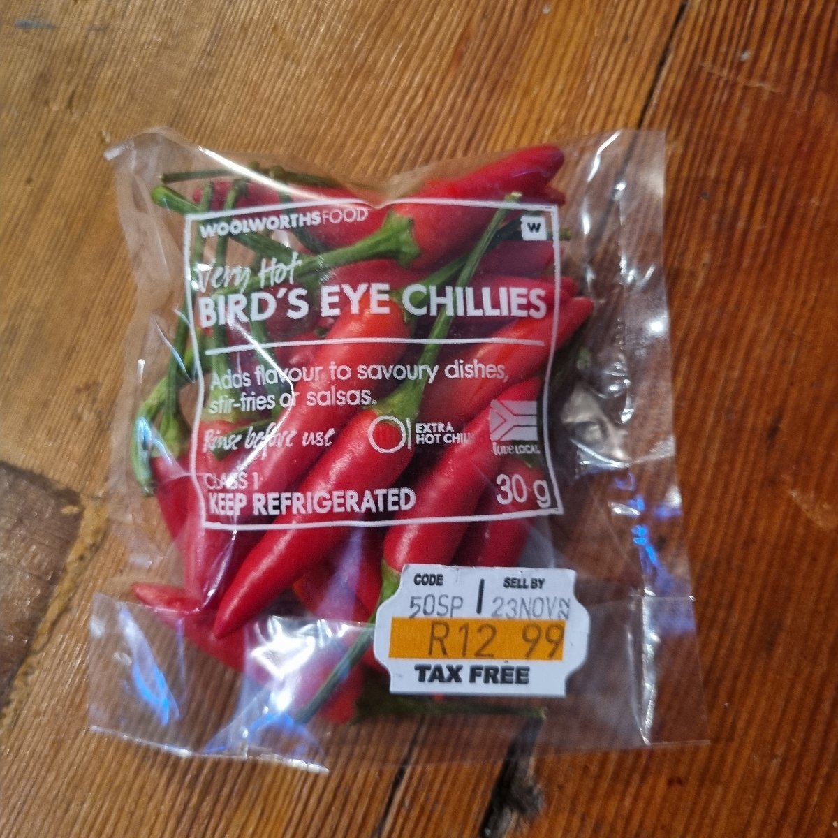 Bird's Eye Chillies from Woolworths - Vegan Product Reviews & Ratings ...