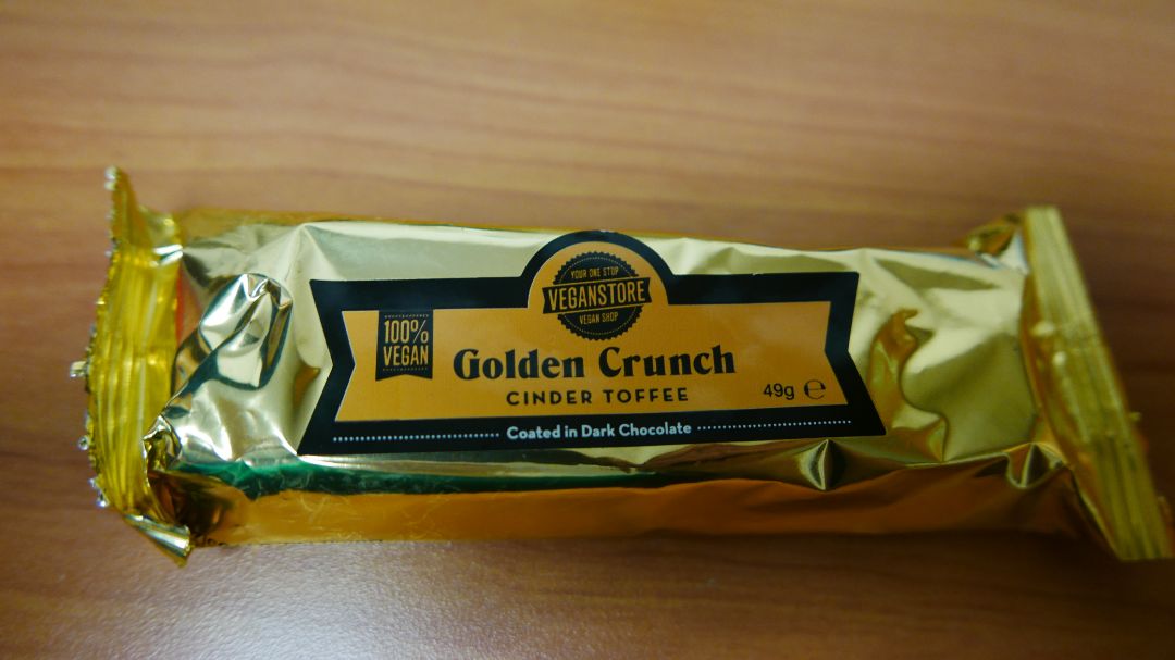 Golden Crunch Cinder Toffee from Vegan store - Vegan Product Reviews ...
