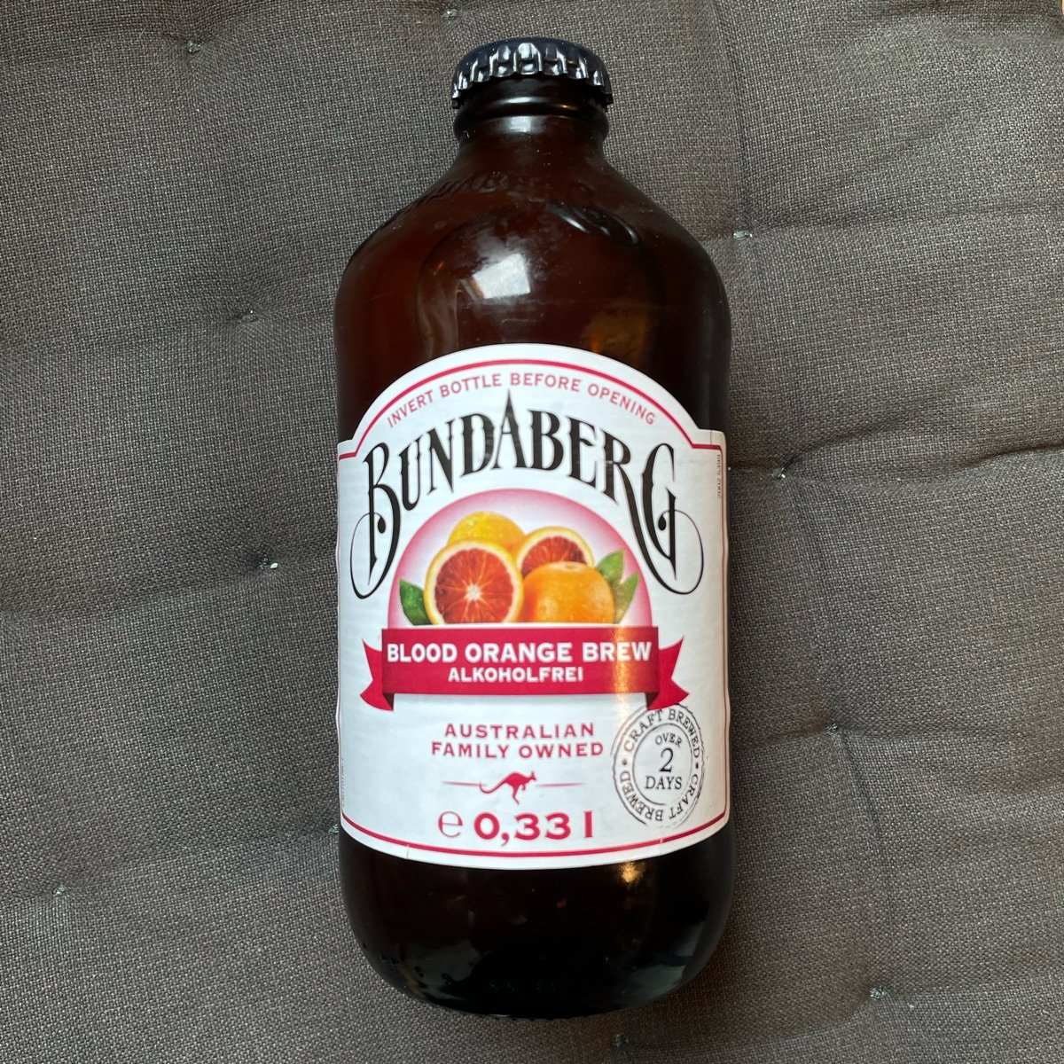 Blood Orange Brew from Bundaberg - Vegan Product Reviews & Ratings ...