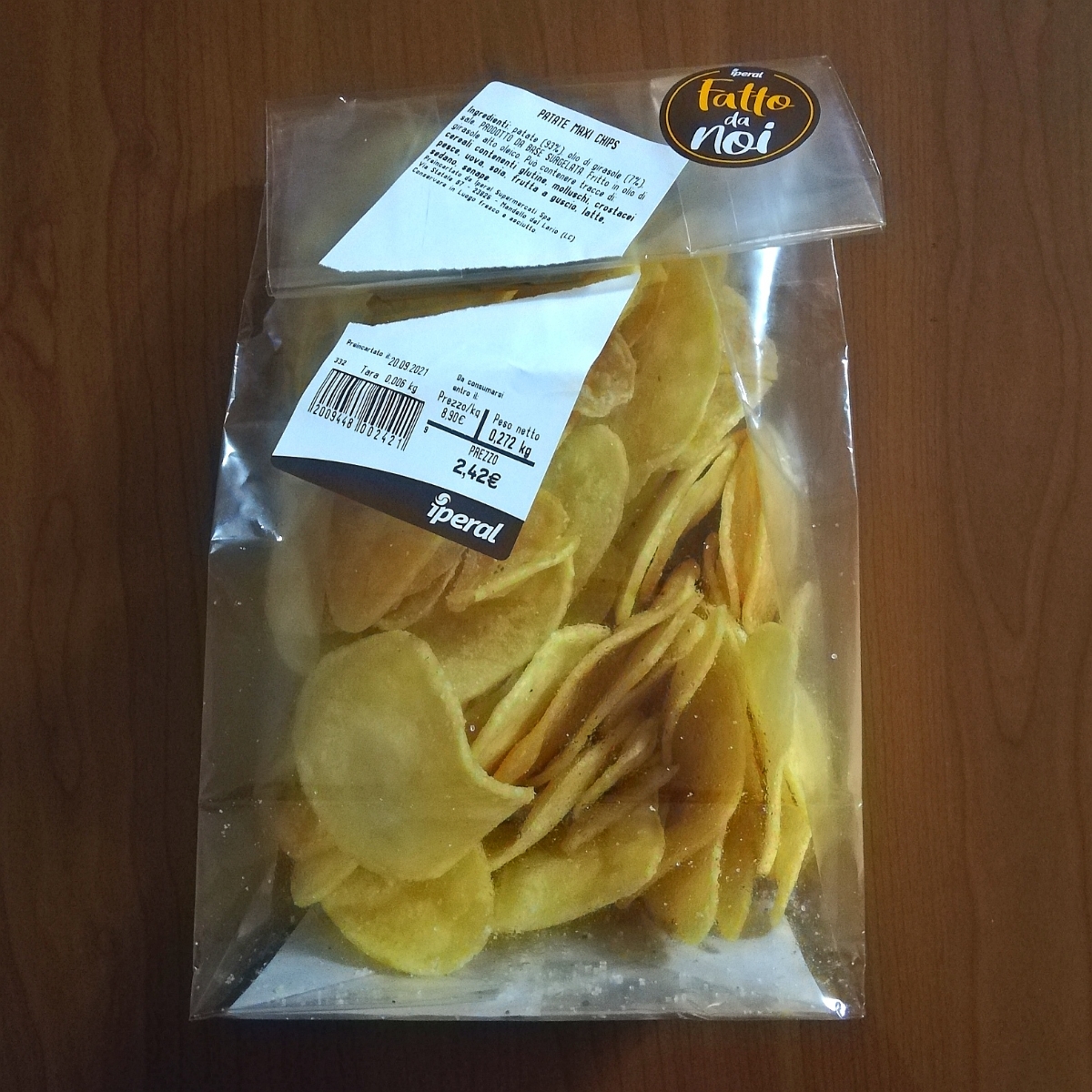 Patate Maxi Chips from Iperal - Vegan Product Reviews & Ratings | abillion