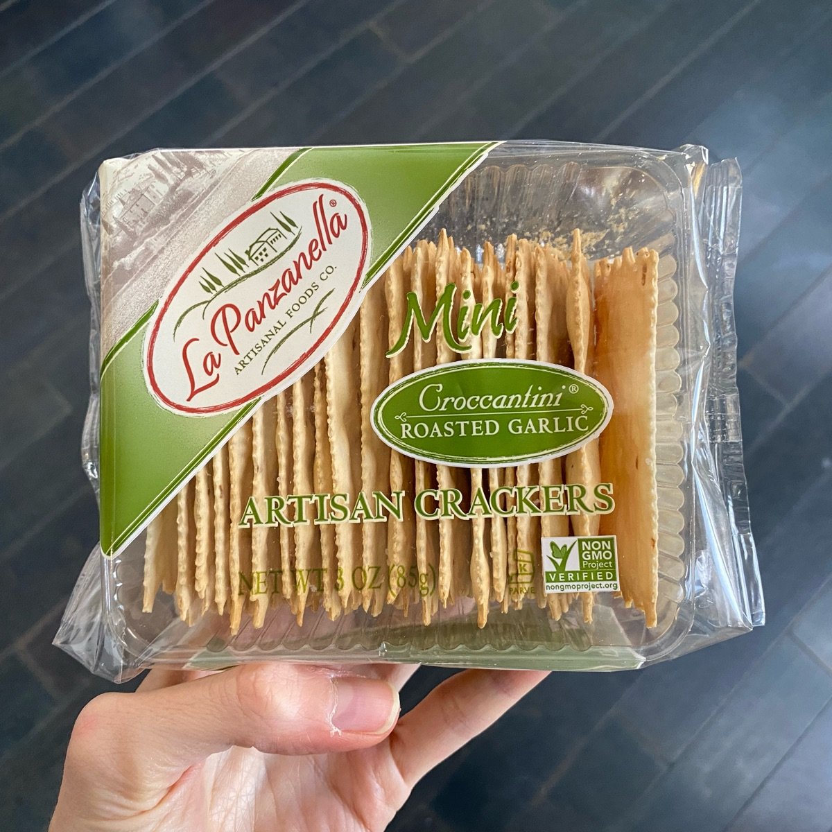 Roasted Garlic Crackers from La Panzanella - Vegan Product Reviews ...