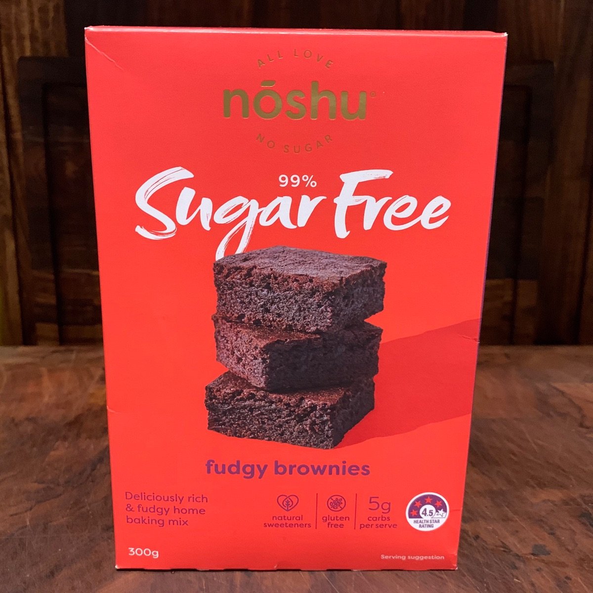 Sugar Free Fudgy Brownies from Noshu - Vegan Product Reviews & Ratings ...