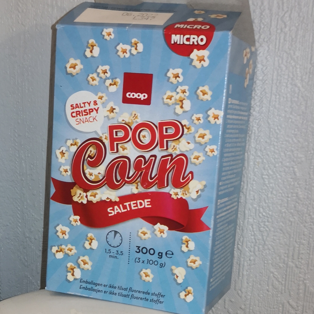 Micro Popcorn salt from Coop - Vegan Product Reviews & Ratings | abillion