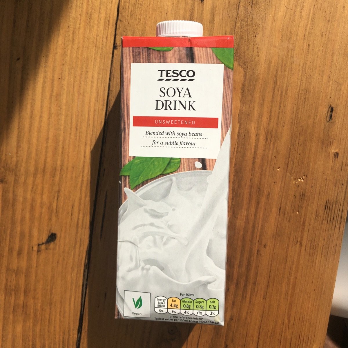 Soya unsweetened milk from Tesco - Vegan Product Reviews & Ratings ...