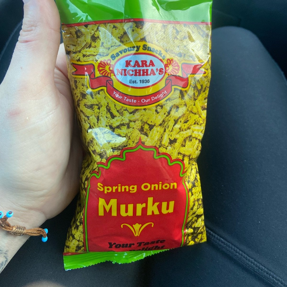 Spring onion murku from Kara Nichha's - Vegan Product Reviews & Ratings ...