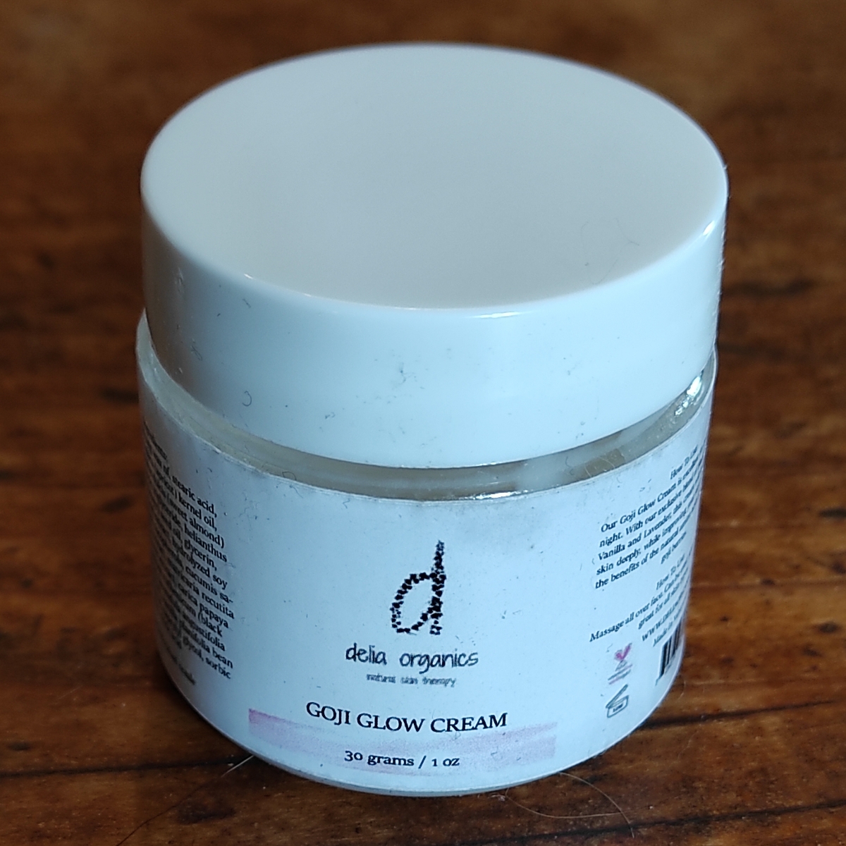 Goji Glow Cream from Delia Organics - Vegan Product Reviews & Ratings ...