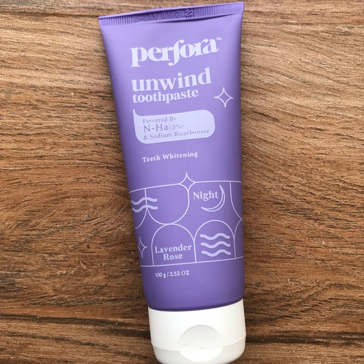Perfora Unwind Toothpaste Review | abillion