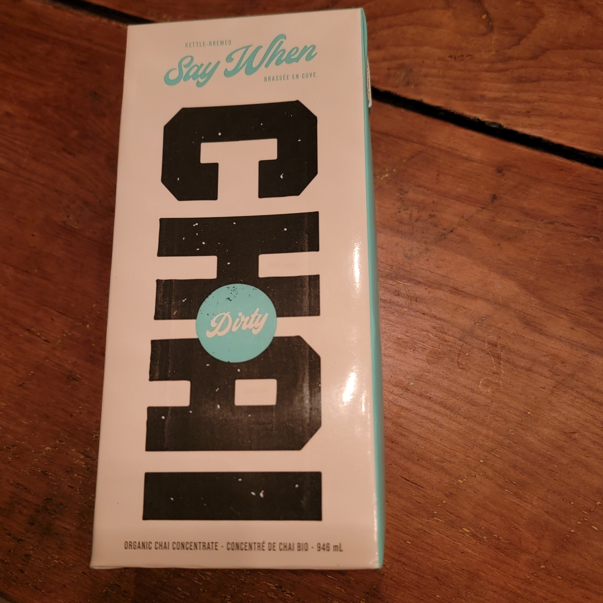 Dirty chai latte from Say when - Vegan Product Reviews & Ratings | abillion