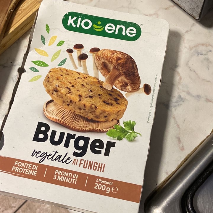 Kioene Burger vegetale ai funghi Review | abillion