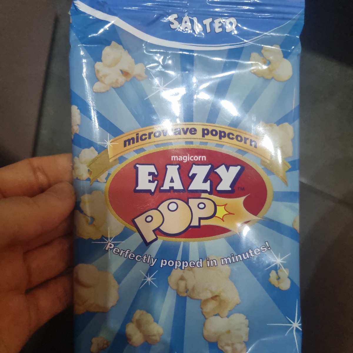 Salted popcorn from Eazy Pop - Vegan Product Reviews & Ratings | abillion