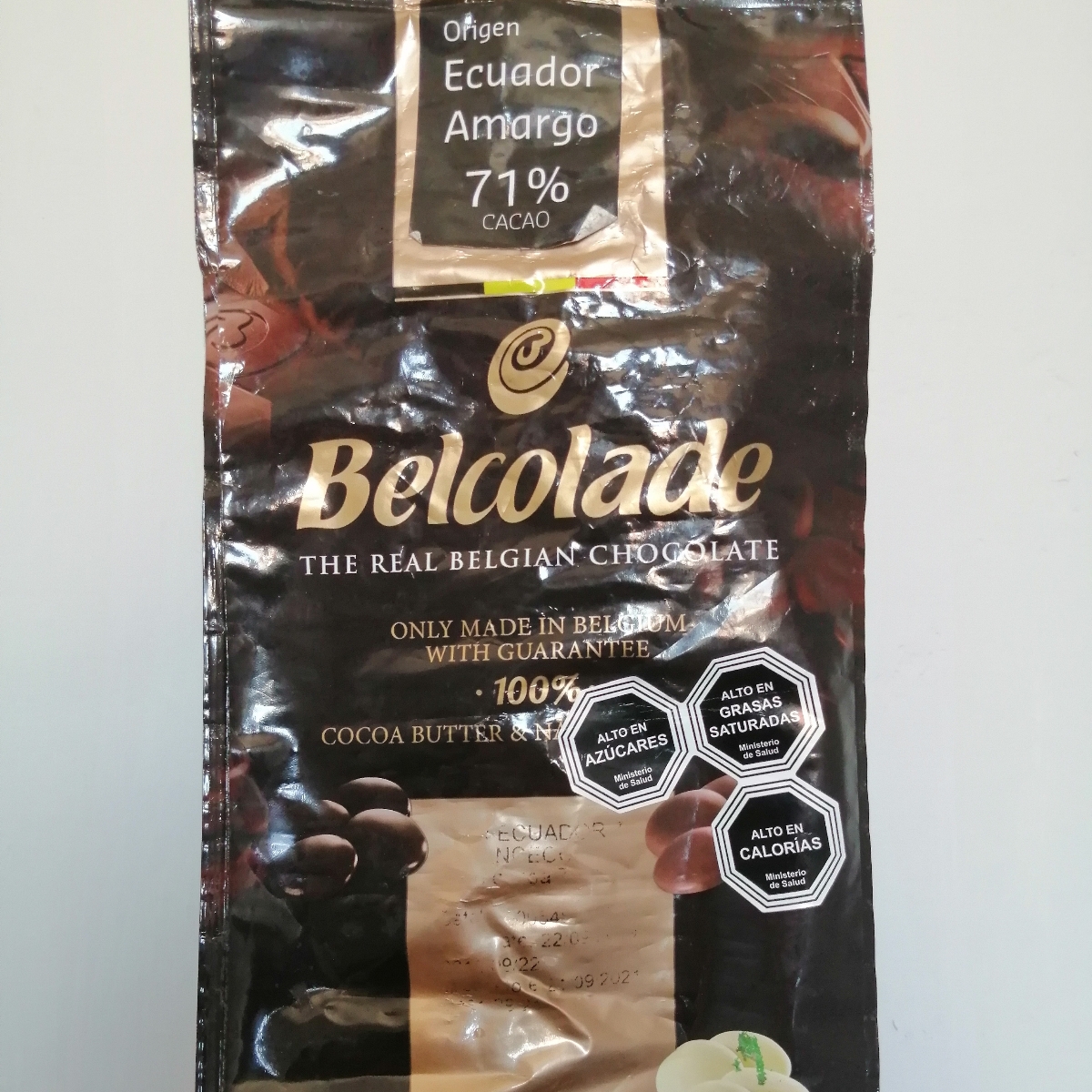 Belcolade, The Real Belgian Chocolate 71% Cacao from Puratos - Vegan ...