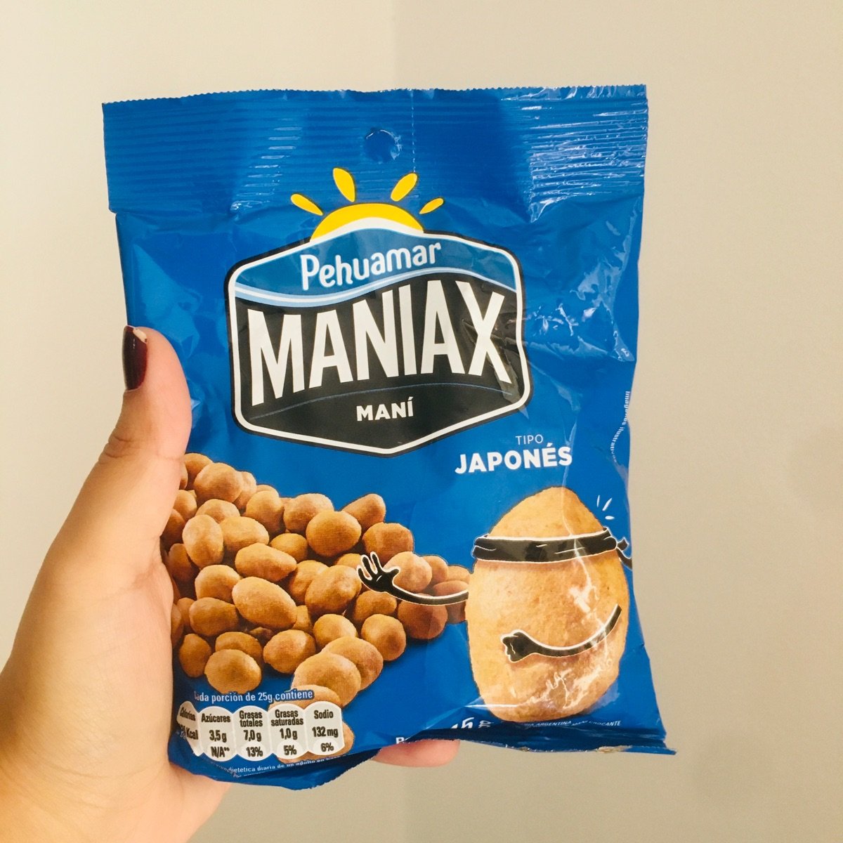 Maniax Maní Tipo Japonés from Pehuamar - Vegan Product Reviews ...