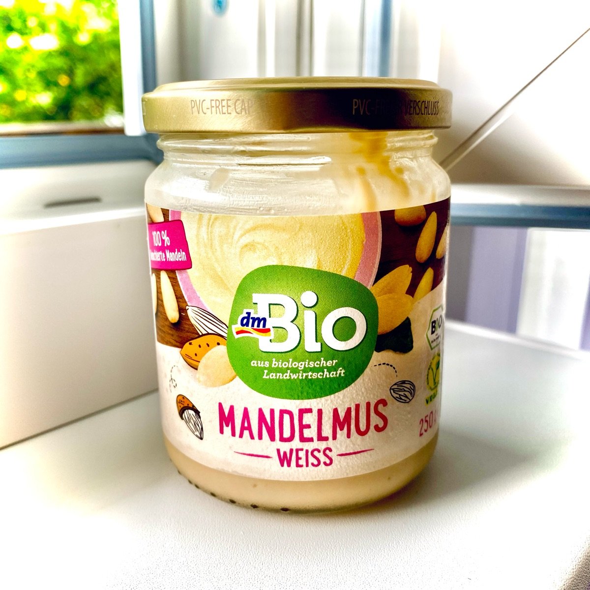 Mandelmus Weiß from dmBio - Vegan Product Reviews & Ratings | abillion