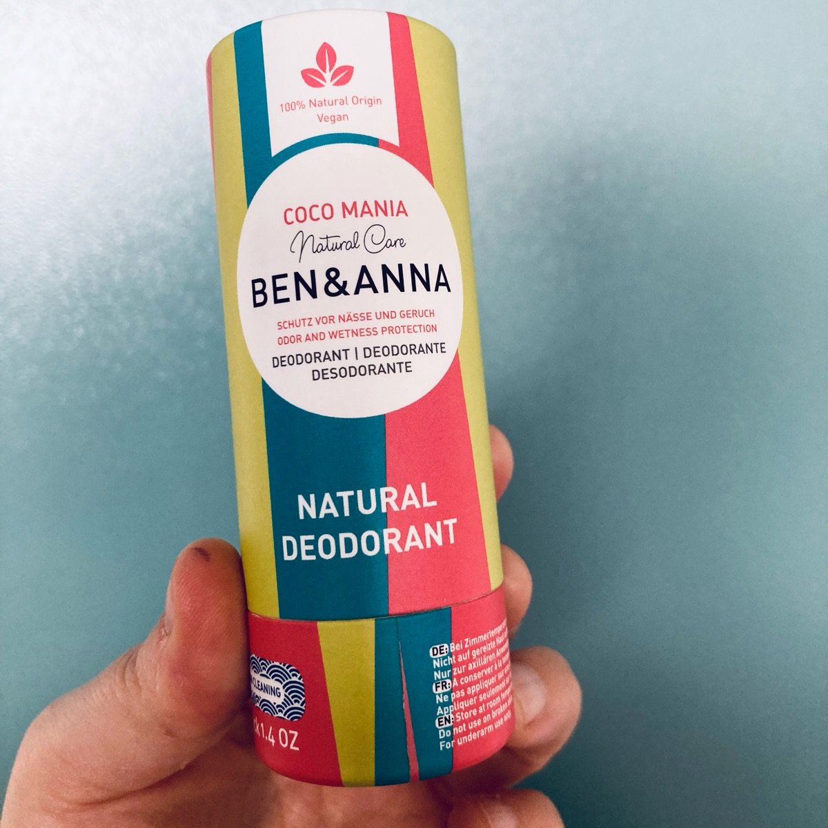Natural Deodorant Coco Mania at Ben & Anna - Review by ...